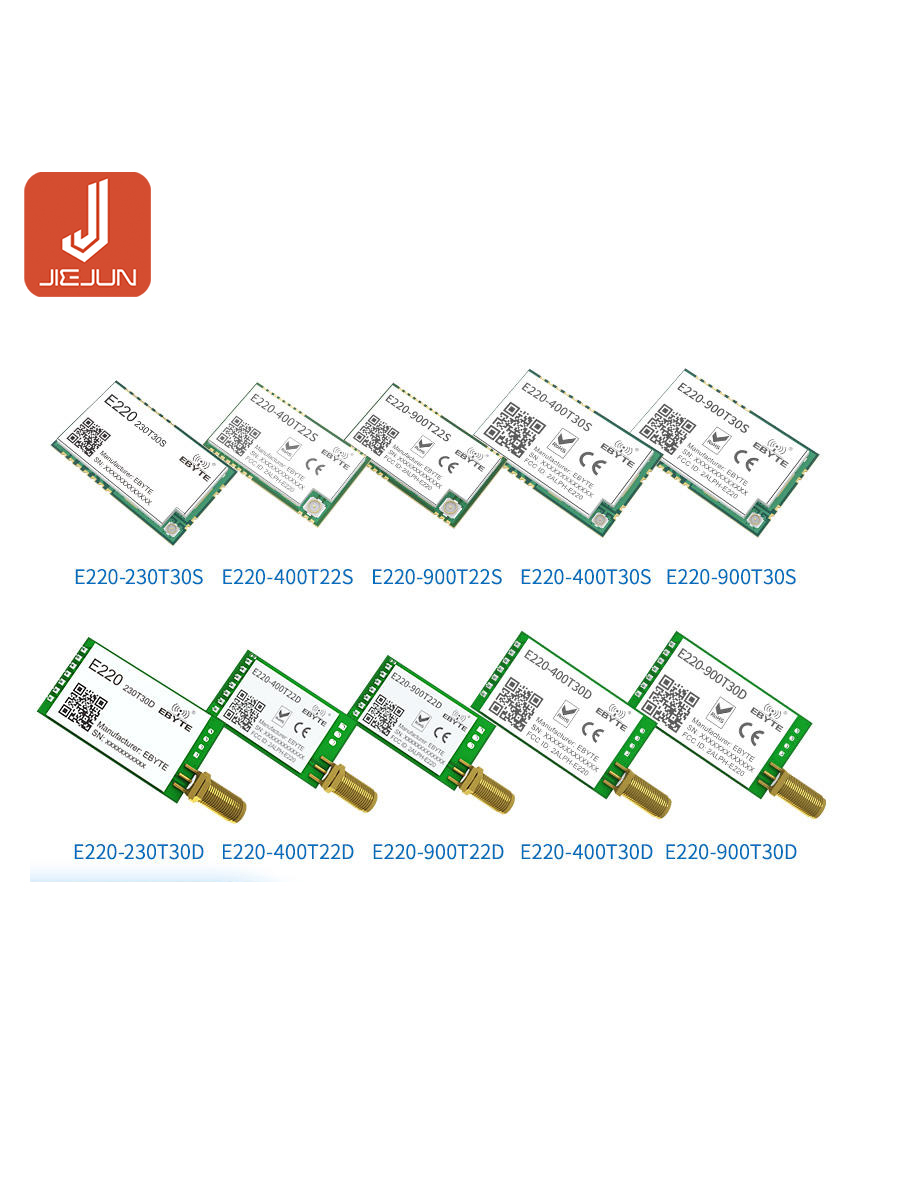 LoRa module wireless serial port transceiver LLCC68 transparent UART ...