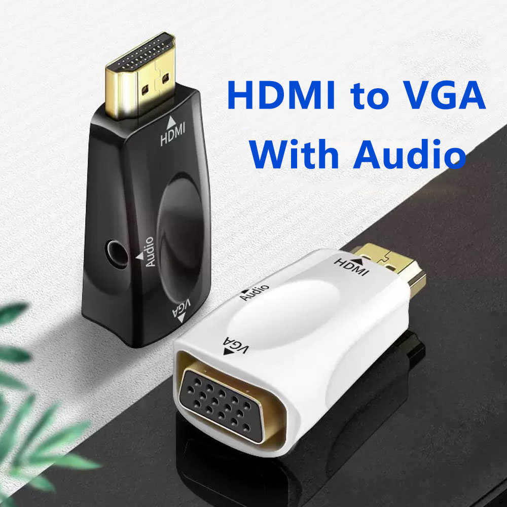 [Shopee Choice] HDMI-compatible to VGA Converter Male To Famale Adapter ...