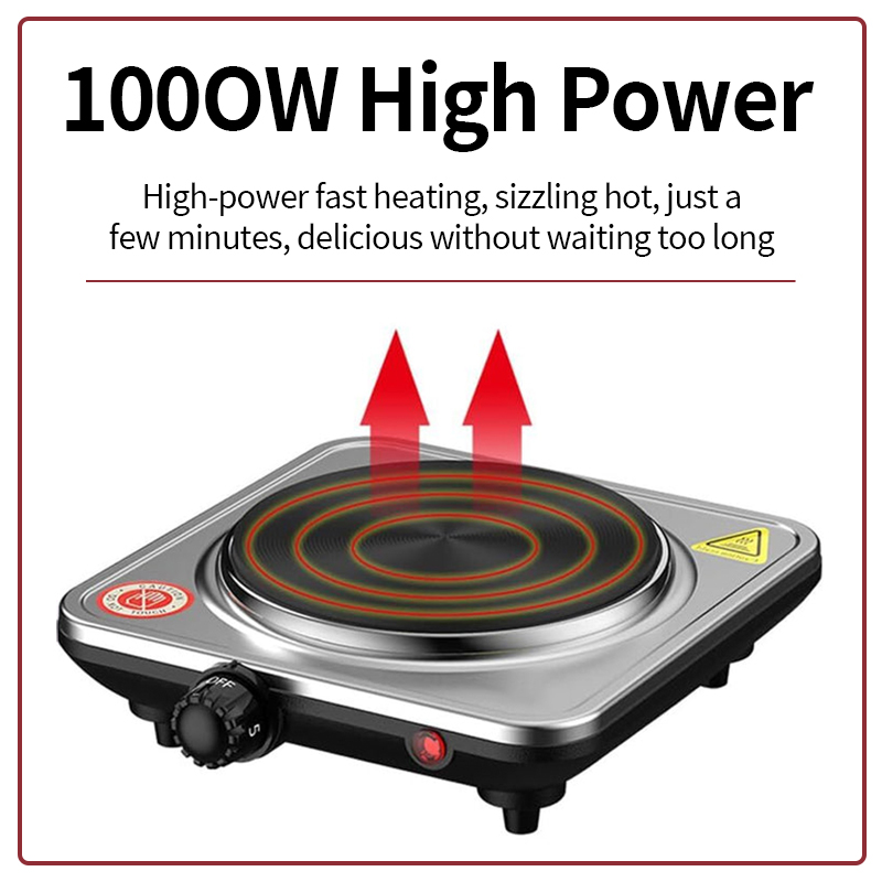 GAA 1000W Portable Electric Stove Single Hot Plate Original Electric ...