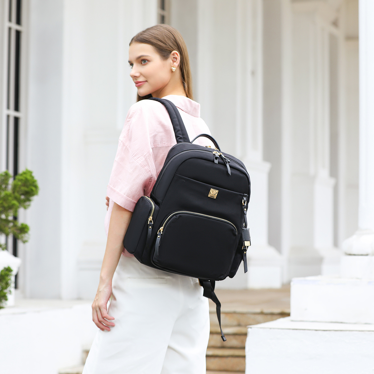 Seagloca Anti-Theft Large Capacity Oxford Cloth Waterproof Laptop ...