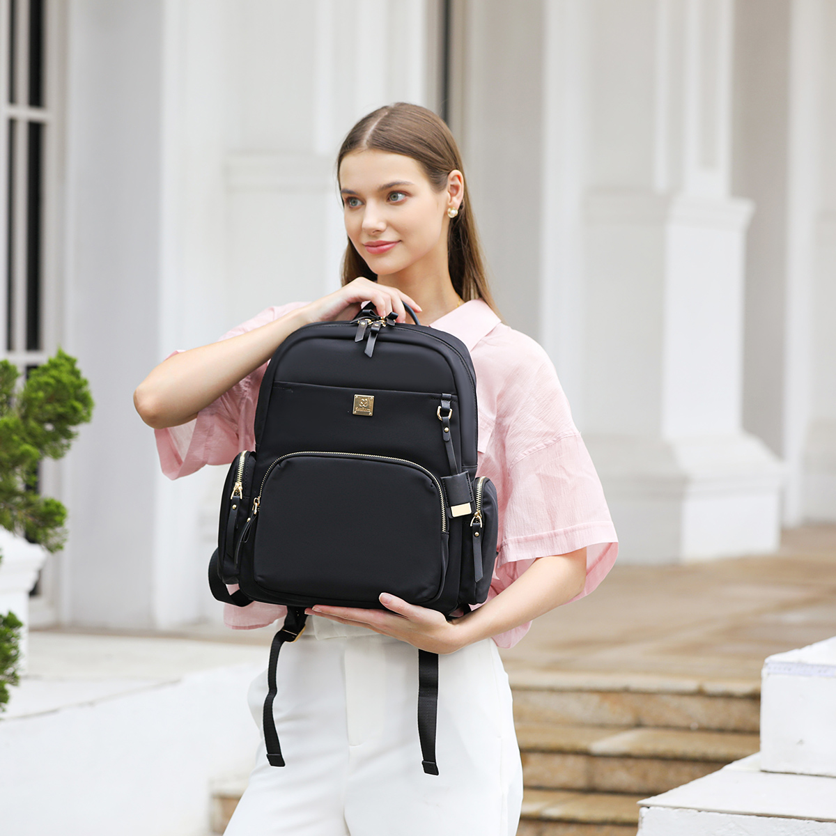 Seagloca Anti-Theft Large Capacity Oxford Cloth Waterproof Laptop ...