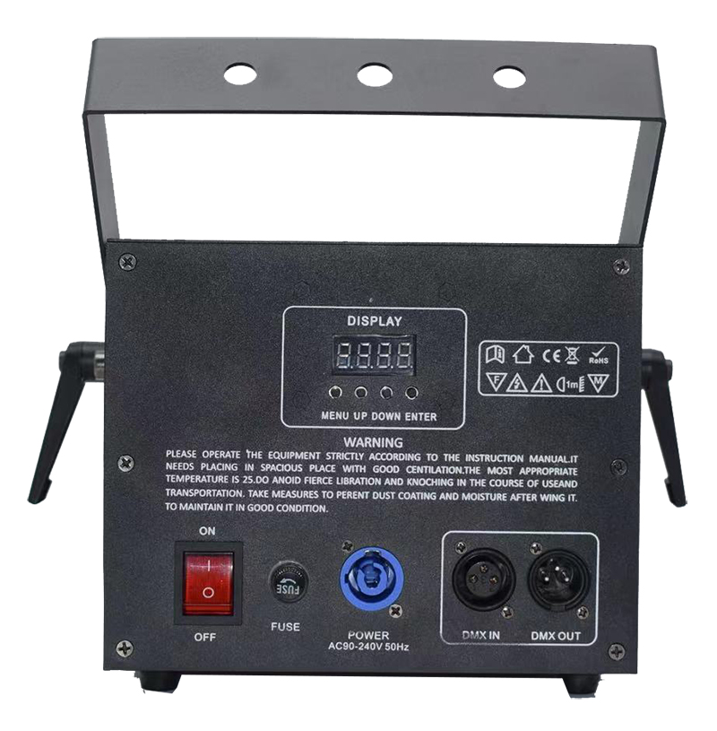 3W RGB Lazer Lampu DMX512 Line Projector Scanner Pro Stage Light For ...