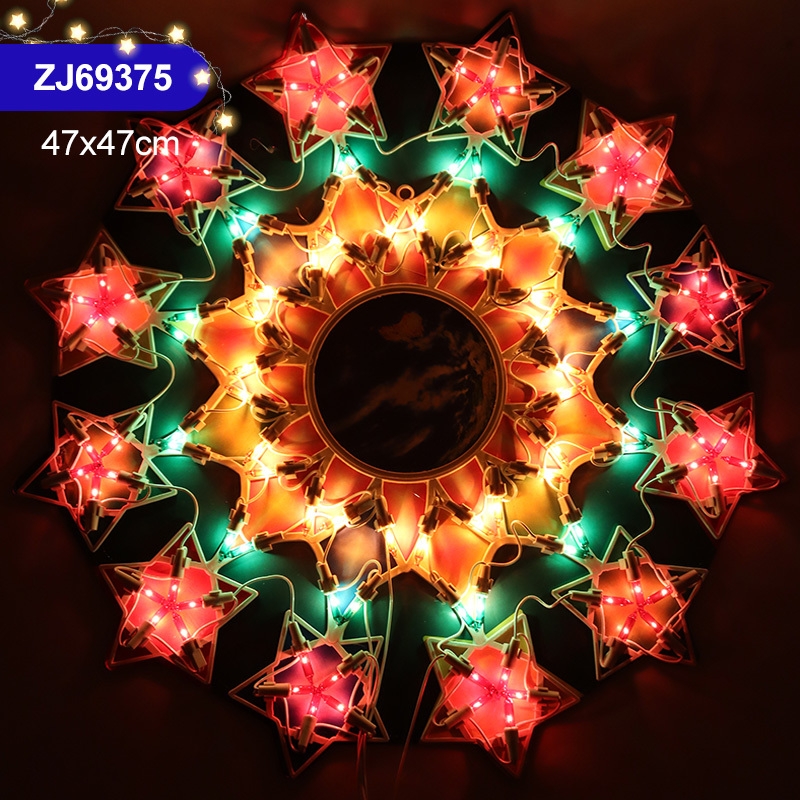 HOMEMORY Christmas Lights Sunflower Christmas Lantern Parol Christmas ...