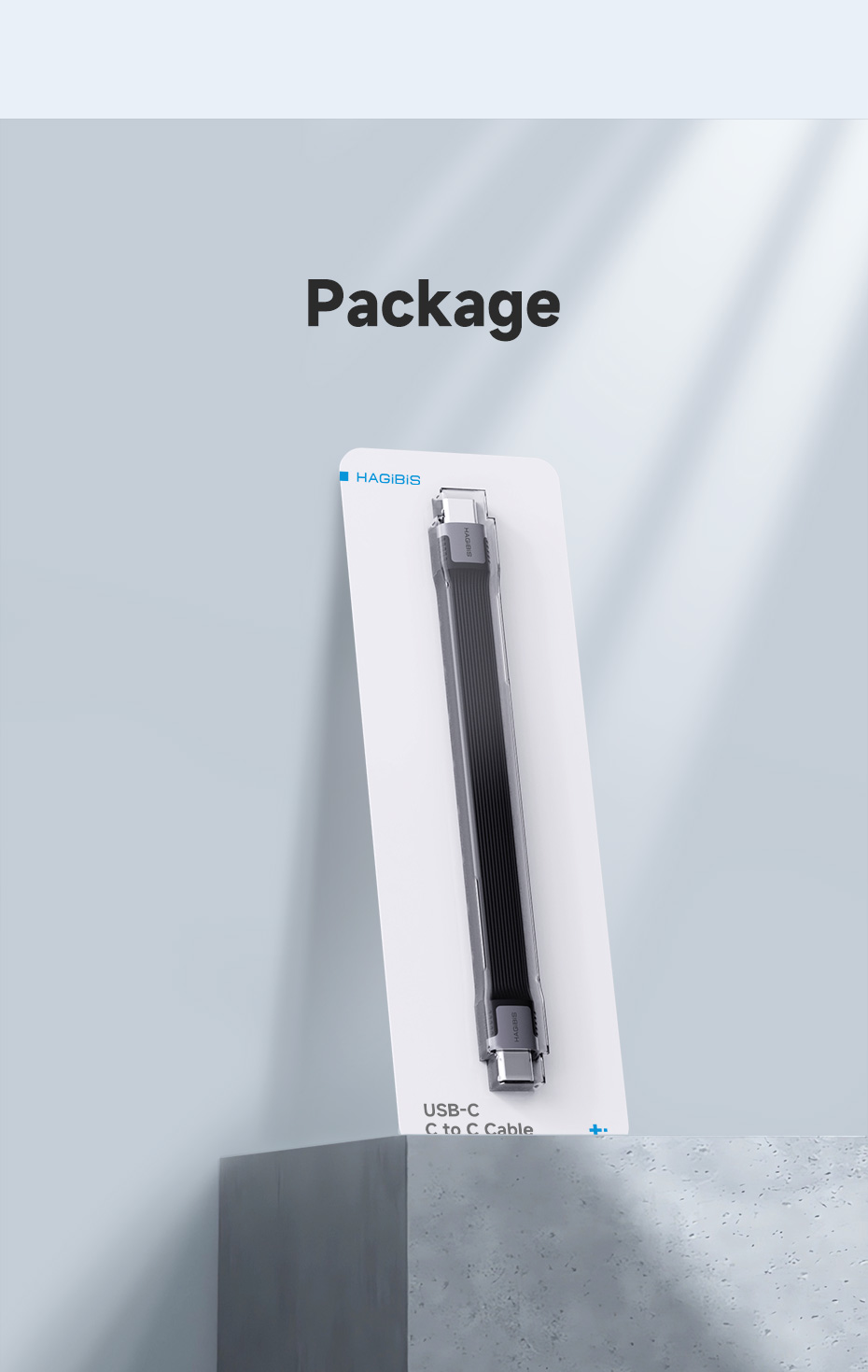 Hagibis USB4 Data Cable 40Gbps USB C to Type C Short Cable PD 240W 8K ...