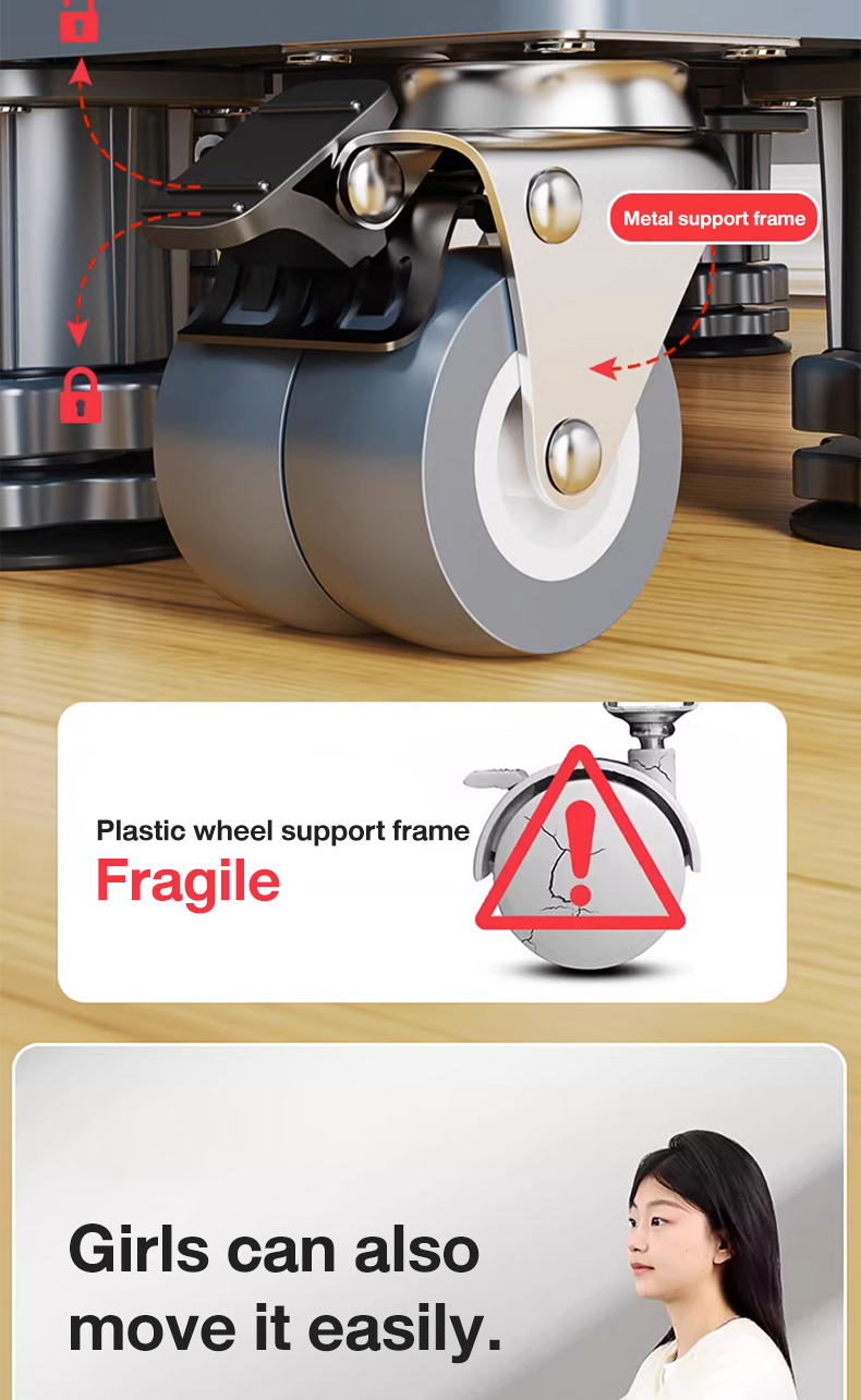 Washing Machine Stand Washing machine Base with wheels Mobile ...
