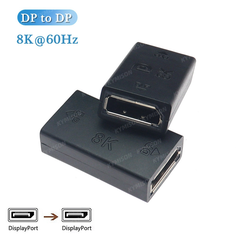 Displayport Adapter 8K DP Female to DP Female Extention Coupler ...