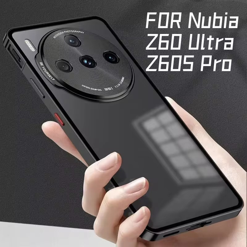 Casing For Nubia Z70 Z60 Z50 Z50S Ultra Case Aluminum Alloy Glass Back ...