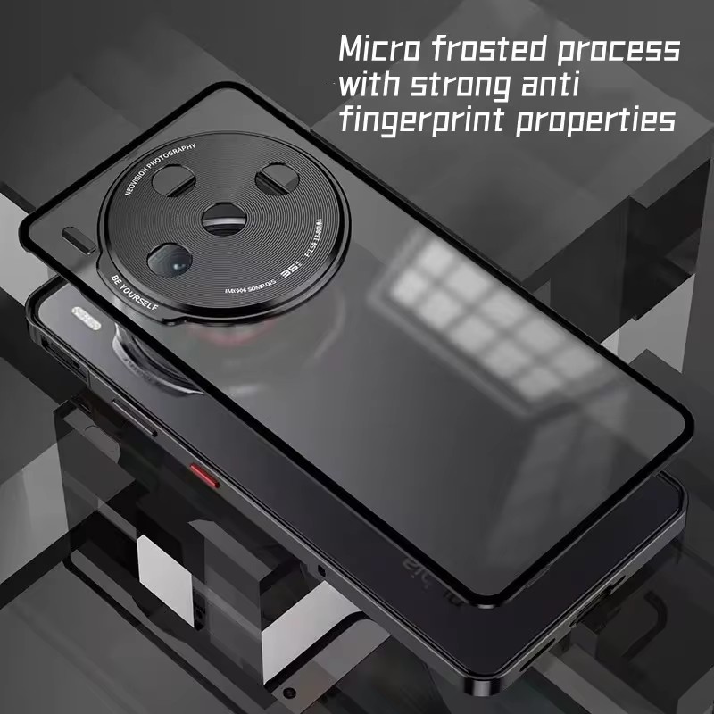 Casing For Nubia Z70 Z60 Z50 Z50S Ultra Case Aluminum Alloy Glass Back ...