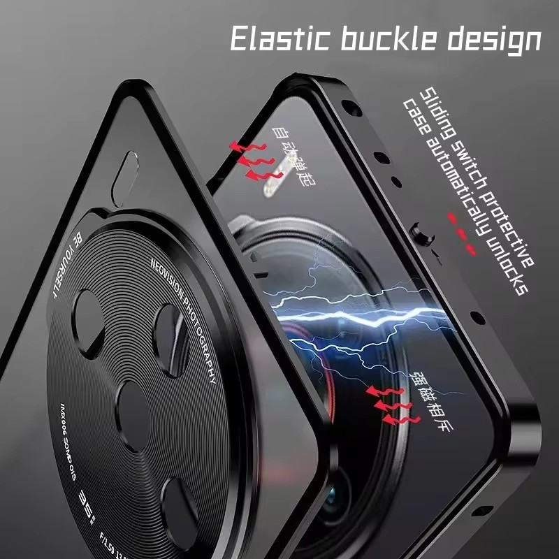 Casing For Nubia Z70 Z60 Z50 Z50S Ultra Case Aluminum Alloy Glass Back ...