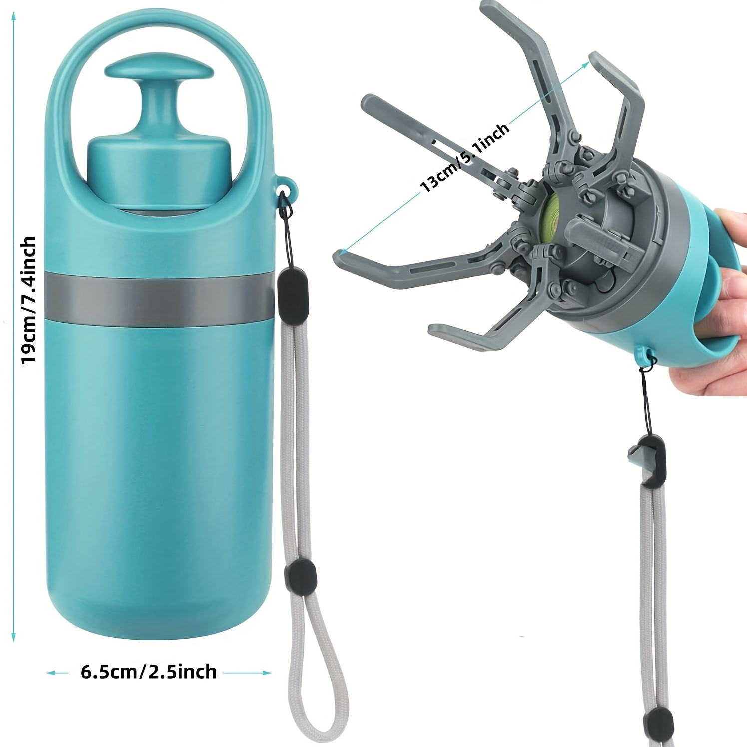 Pet Poop Picker, Portable Outdoor Dog Poop Picker Shovel Poop Dispenser ...