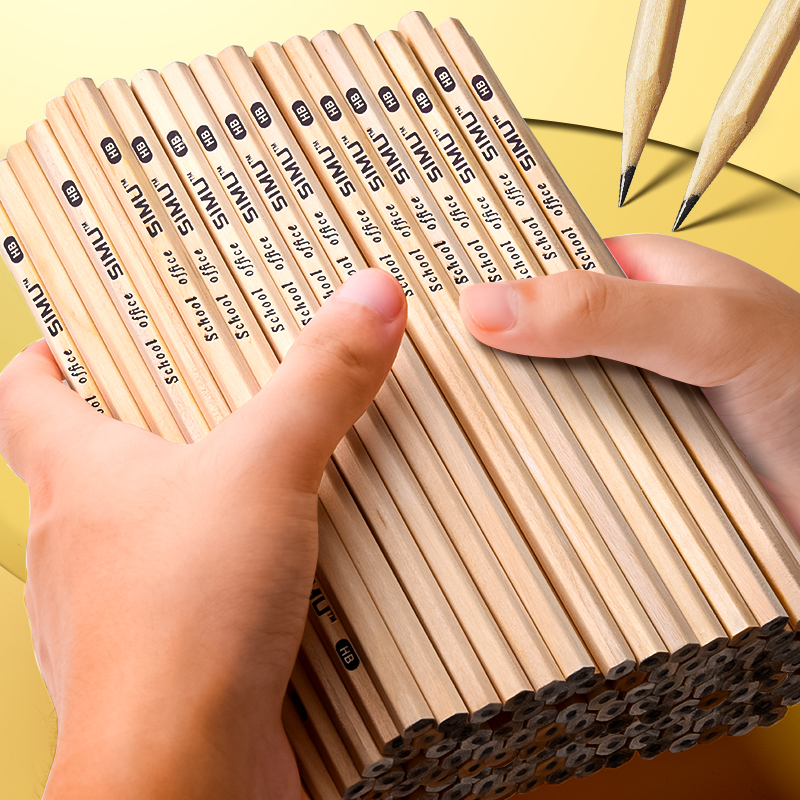 50 PCS HB Original Wood Pencil Drawing Pencil Graffiti Art Pencils ...