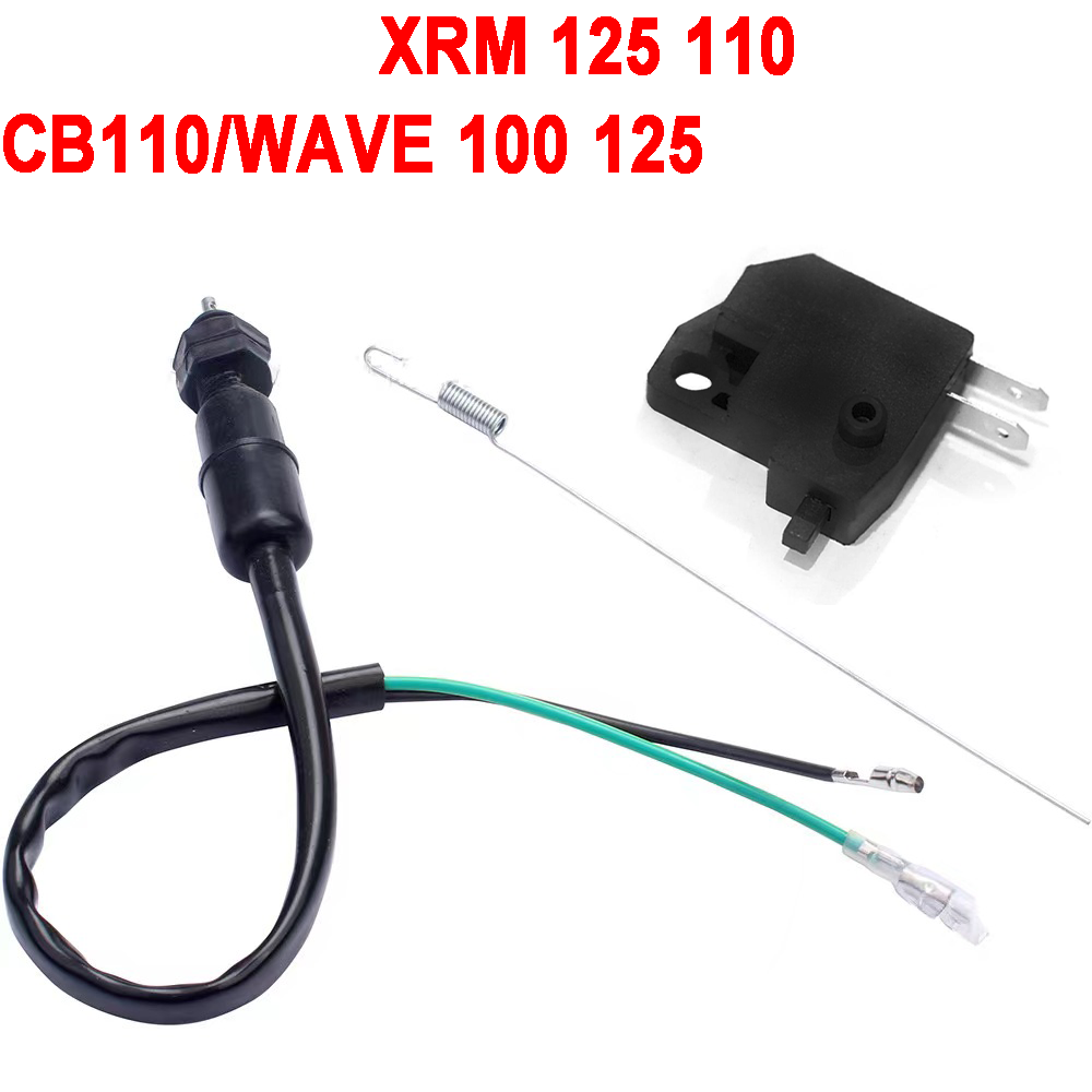 BRAKE LIGHT SWITCH Front Right Switch Honda XRM110 XRM 125 WAVE100 WAVE ...