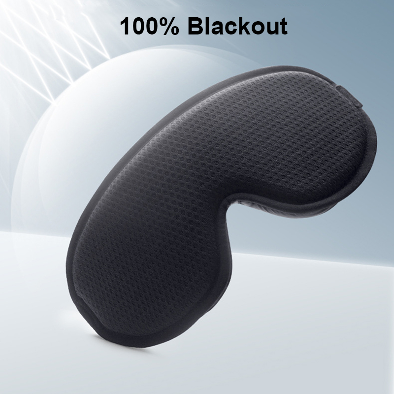 KIPRUN 3D Memory Sleep Eye Mask, 100% Blackout Sleep Mask for Women Men ...