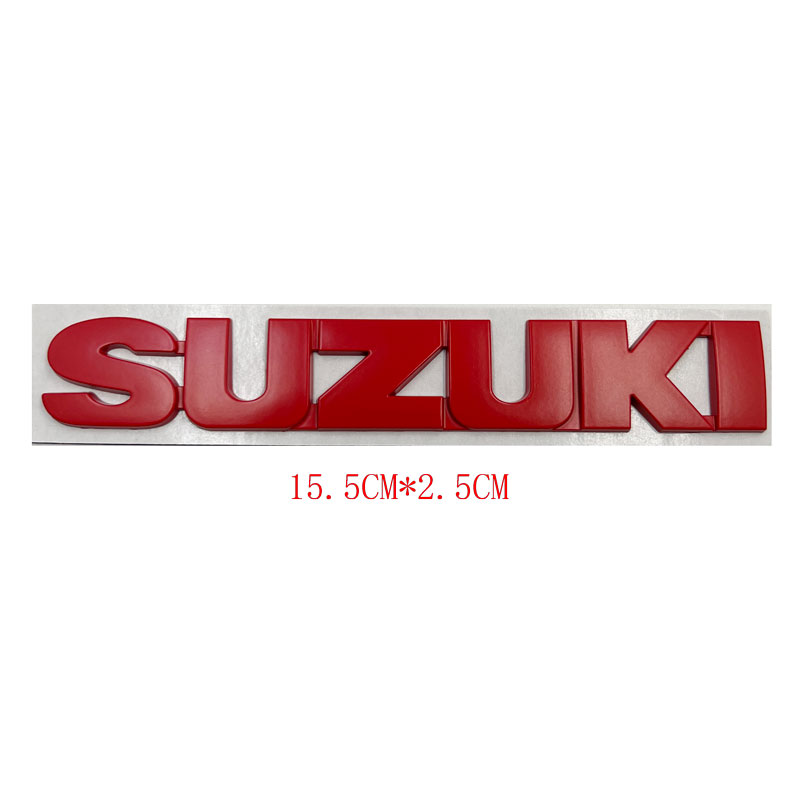 3D metal car decoration sticker with Suzuki logo, suitable for Jimny ...
