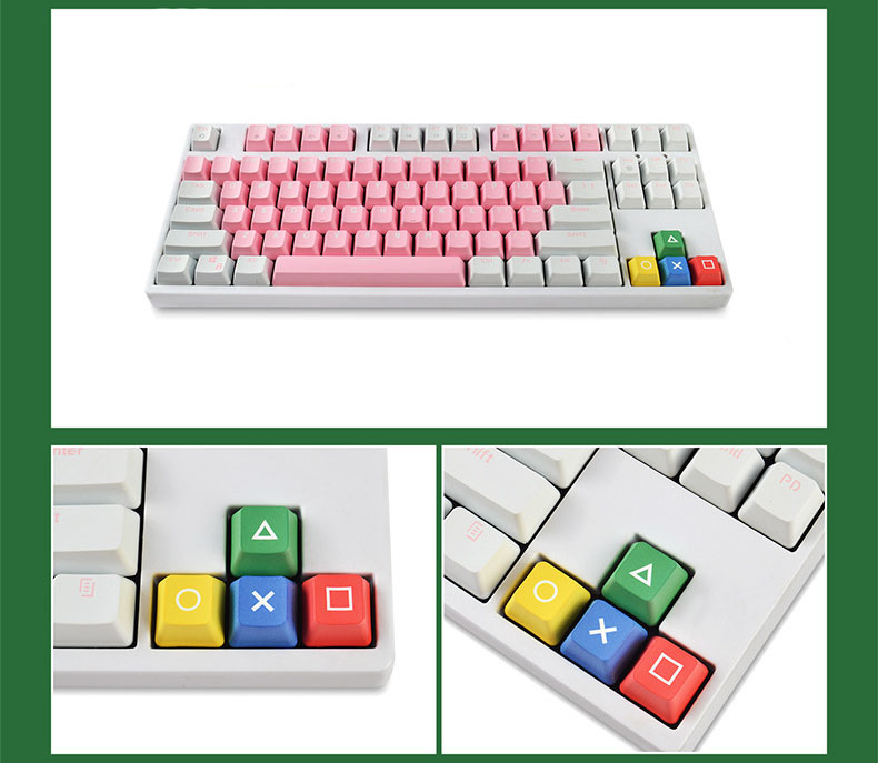 Dye Sublimation 4 keys Arrow keys Direction Key Color Yellow Black Red ...