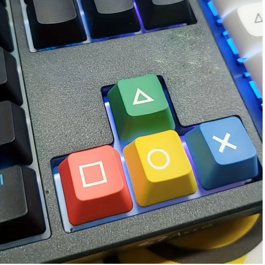 Dye Sublimation 4 keys Arrow keys Direction Key Color Yellow Black Red ...