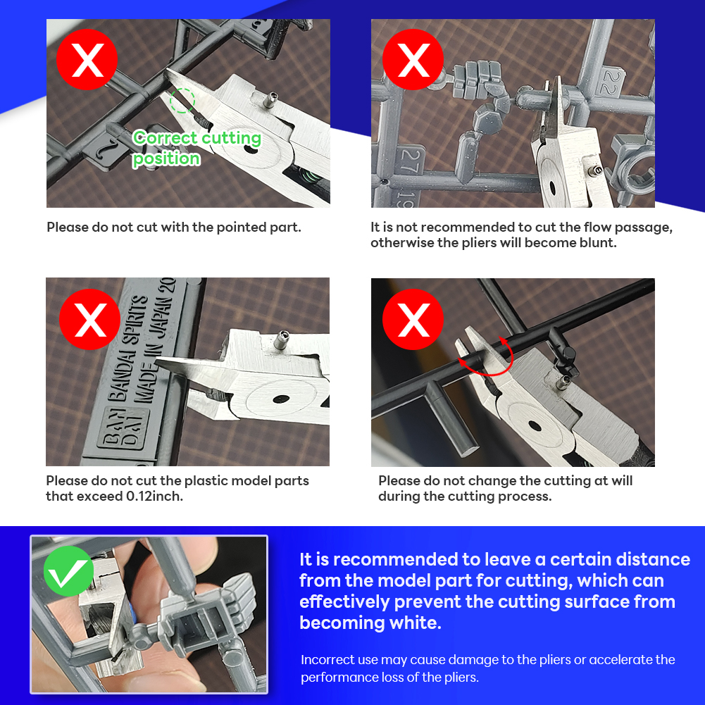 Stedi Premium Version Model Nozzle Pliers Ultra-Thin Gundam Single ...