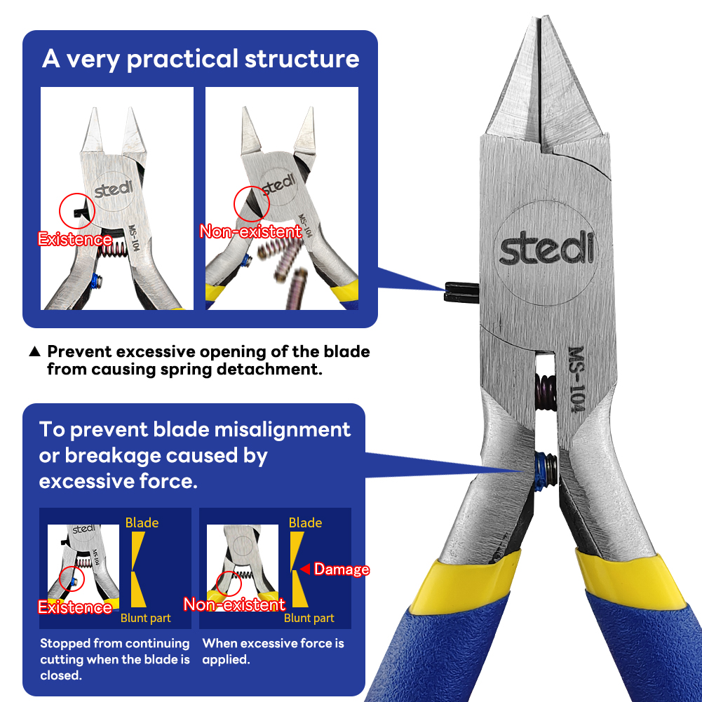 Stedi Single-Blade Cutting Pliers Gundam Model Thin Single-Blade ...