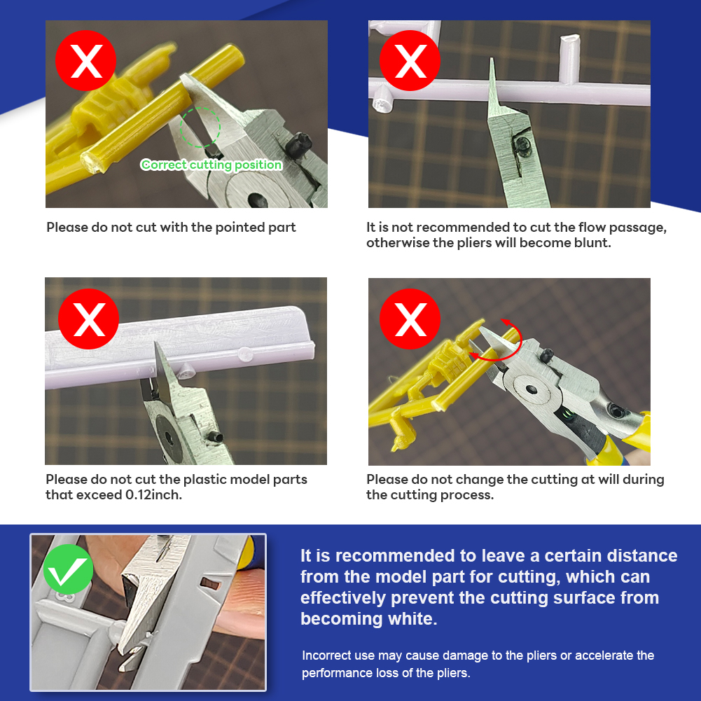 Stedi Single-Blade Cutting Pliers Gundam Model Thin Single-Blade ...