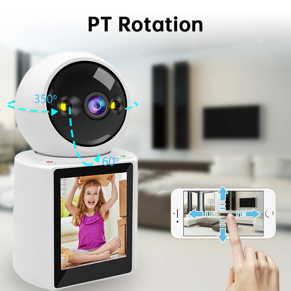 LLSEE HD 1080P Home Video Call Mini Security Camera CCTV Camera Home ...