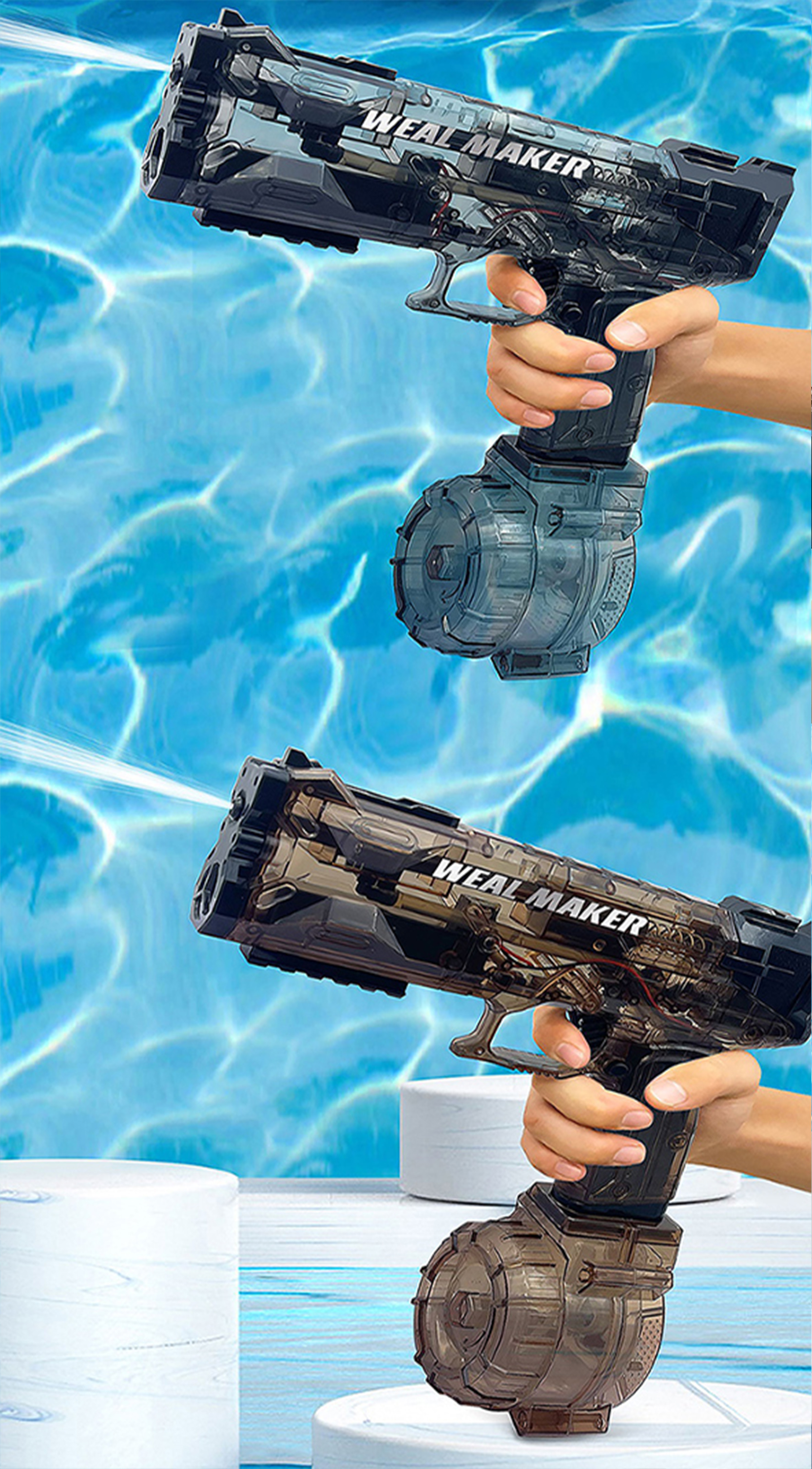 Kids Water Toy Gun Shooter Pistol Blaster summer beach play pool toys ...