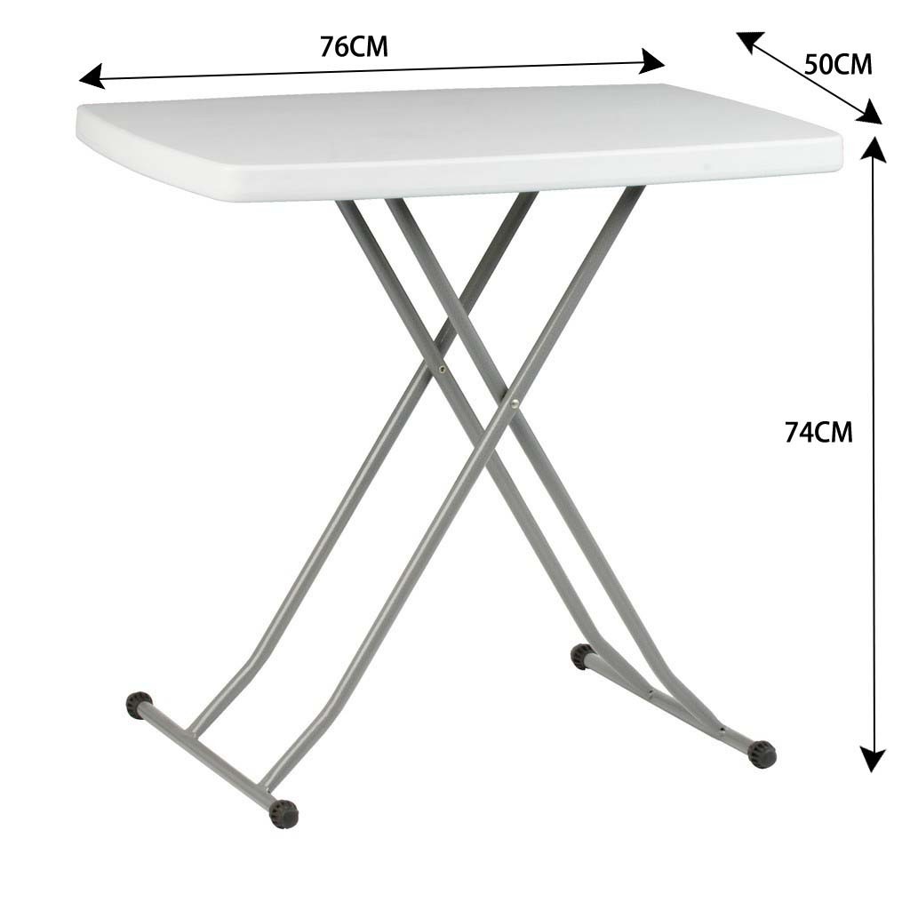 Personal Folding Table Adjustable Height Dining Table Outdoor Portable ...