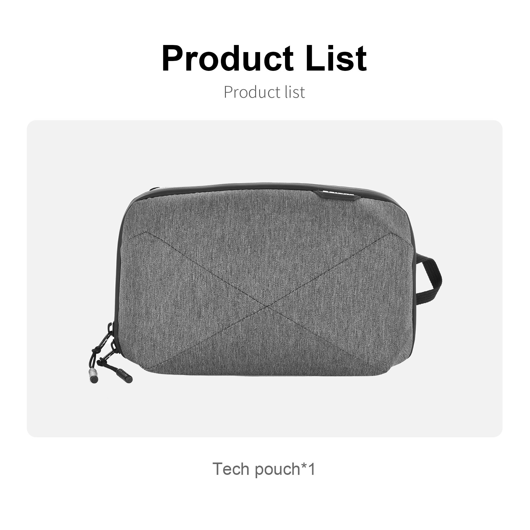 Selens Camera Inner Bag, Digital Tool Kit Storage Bag Battery Case ...