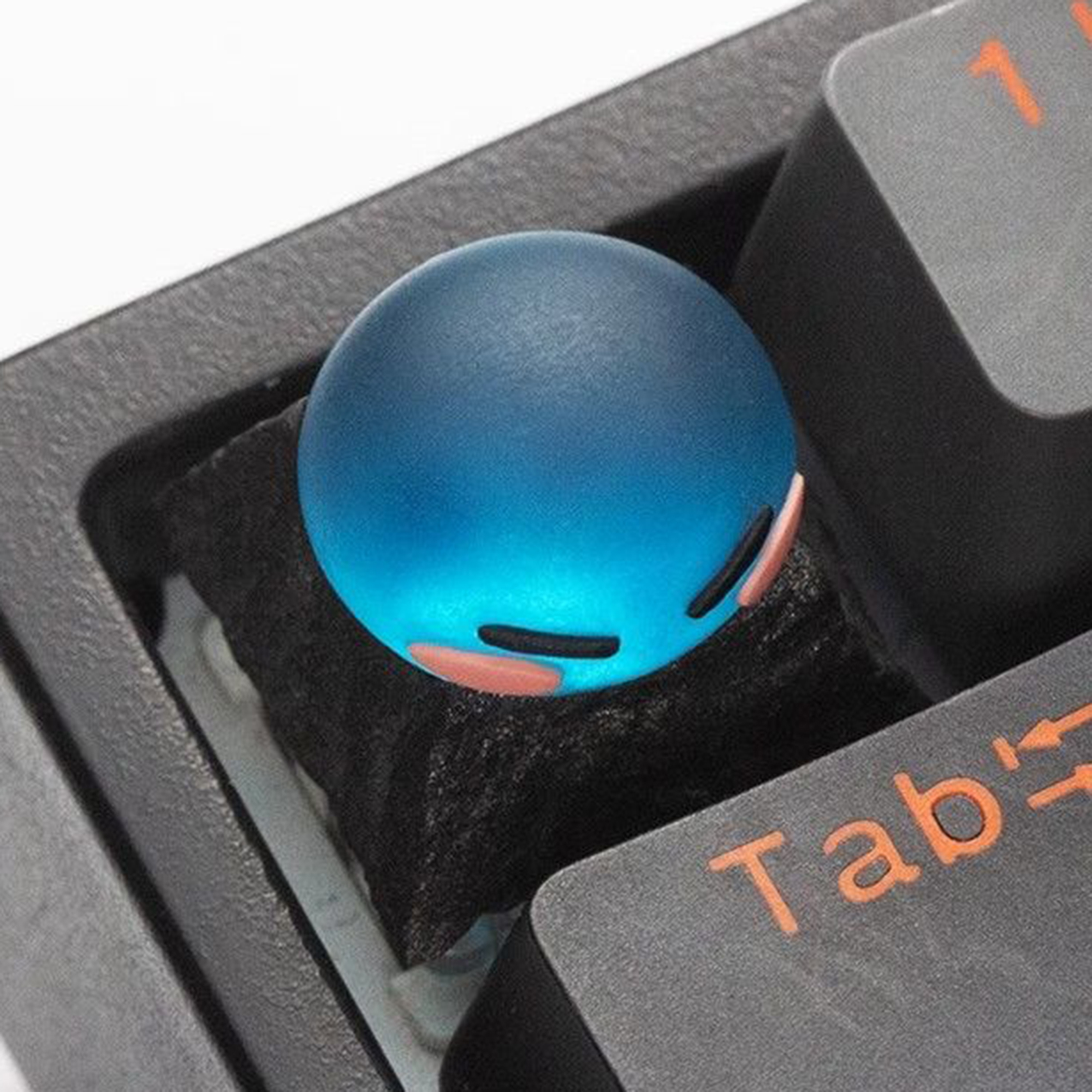 Novelty Artisan KeyCap Cute Slime Custom Handmade Resin Keyboard Cap ...