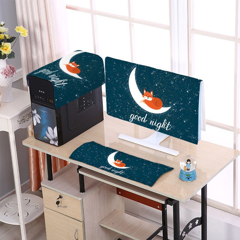 Desktop Computer Cover computer monitor cover Protective Cover Three ...
