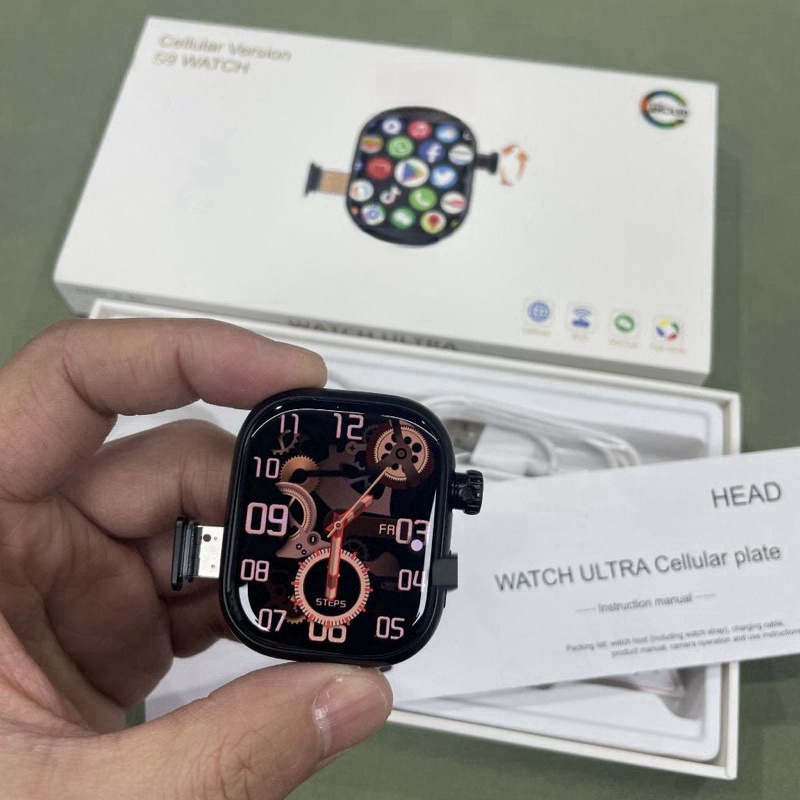 CD99 Cellular Card Version Smart Watch 4GB RAM AMOLED Wifi GPS 64GB ROM ...