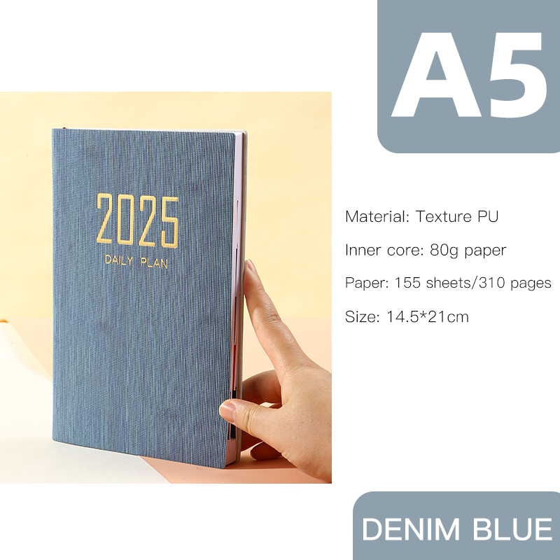 Ossayi 2025 Daily Weekly Planners A5/A6A7 Schedule Notebooks Portable ...