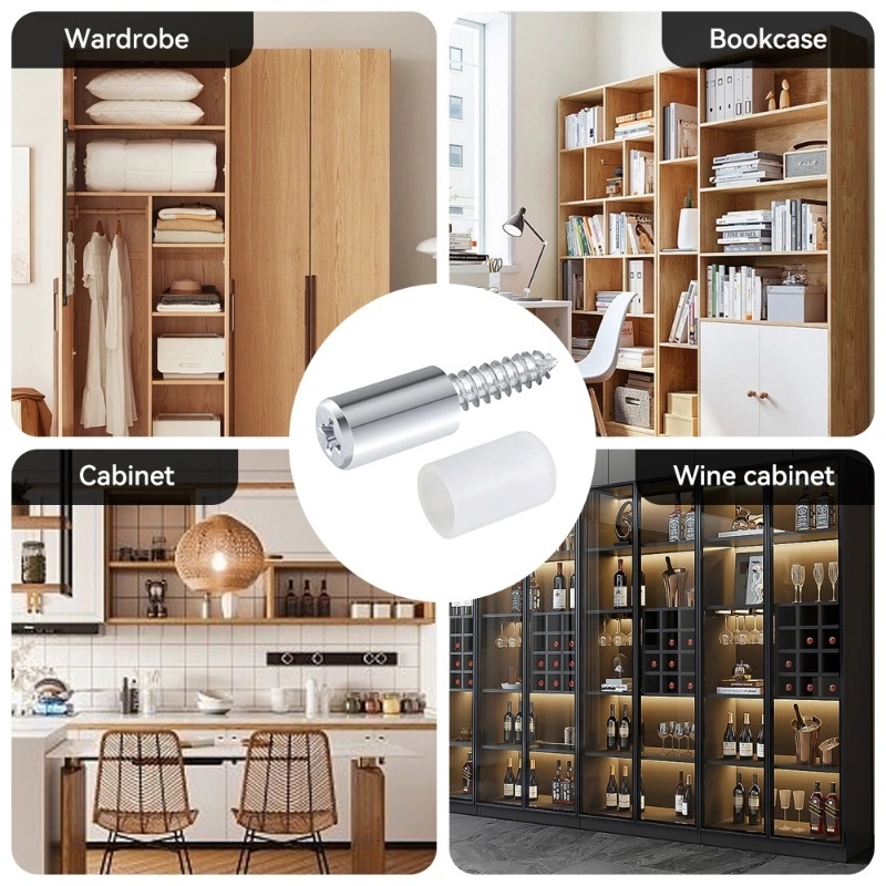 200pcs Shelf Support Pin/Shelf Support Nails/Shelf Bracket Screws Pegs ...