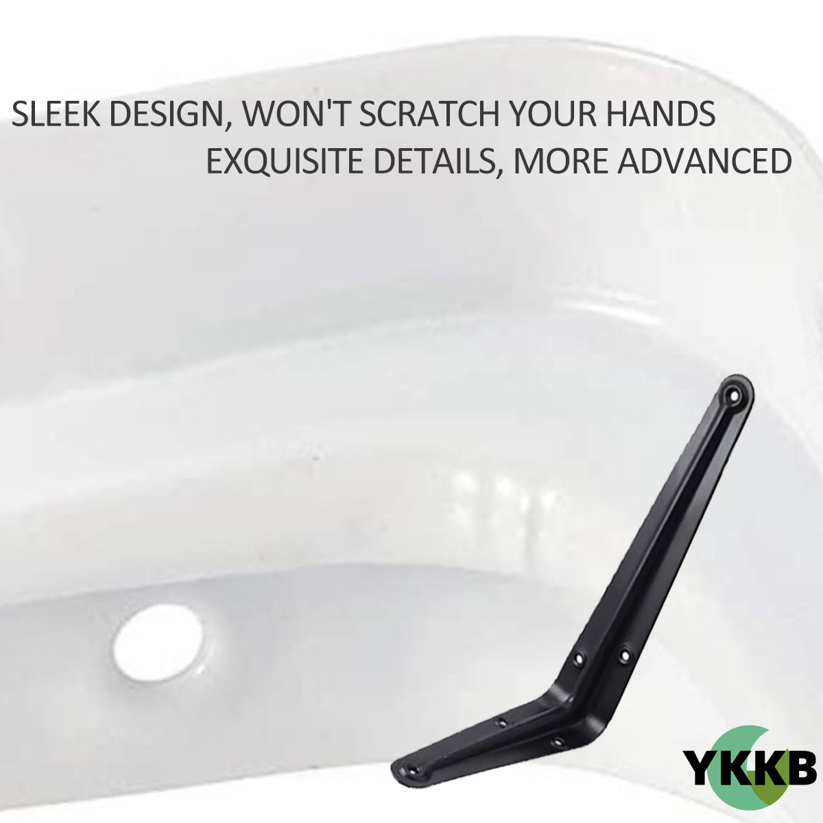 High quality Shelf Bracket L type 1Pcs L Bar Shelf Bracket Angle ...