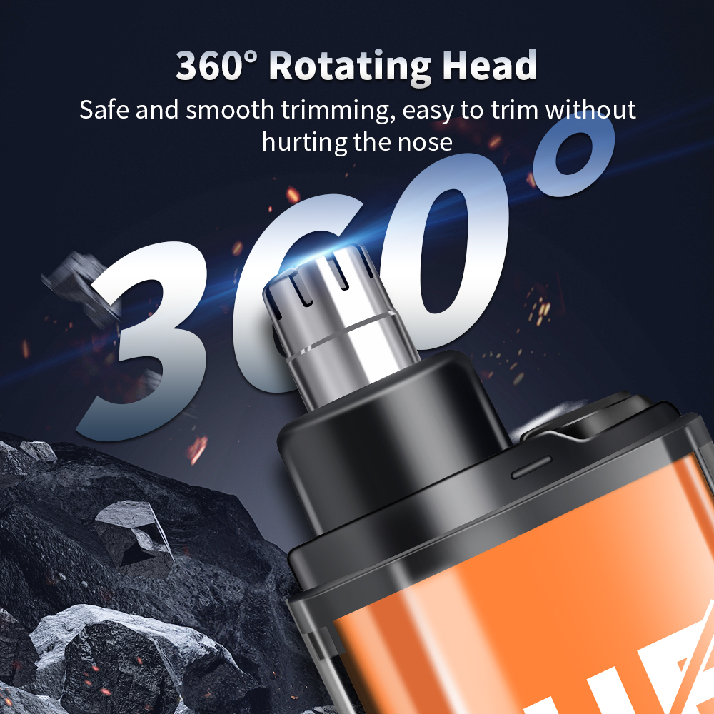 Hiena Electric Mini Nose Hair Trimmer Rechargeable Nose Hair Trimmer ...