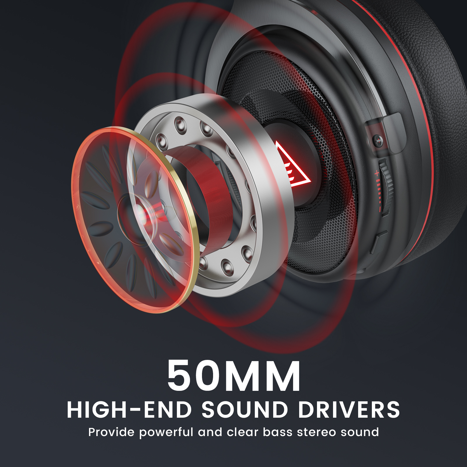 EKSA E900 PRO Upgraded PC Gaming Headphones Over-Ear 7.1 Wired Headset Gamer with Mic for PS5 ...
