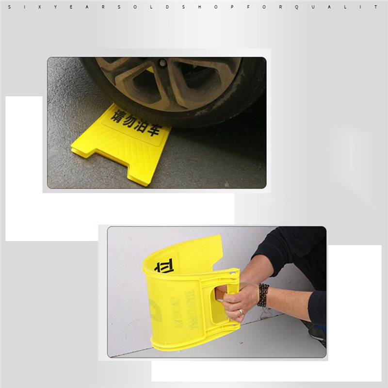 Heavy Duty Plastic Caution Wet Floor Stand Warning Board Sign Yellow ...