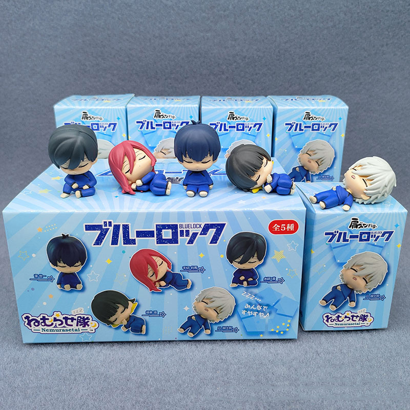 5Pcs/Set 4cm Blue Lock Anime Figure Isagi Yoichi Nagi Seishiro Chigiri ...