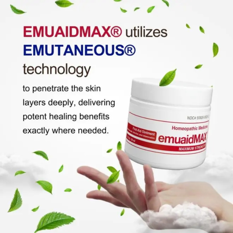 EMUAIDMAX Cream- Maximum Strength Treatment for Resistant Skin ...