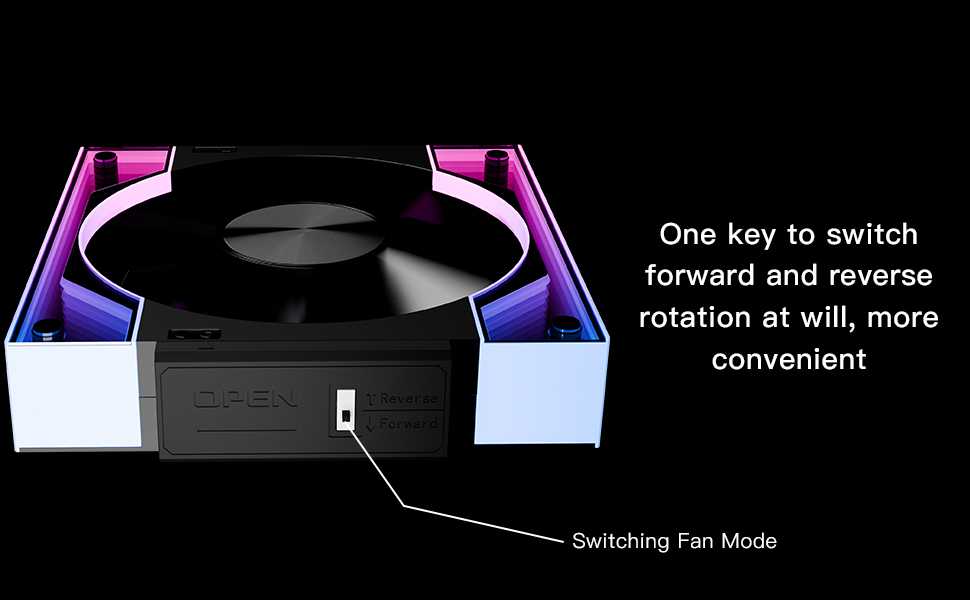 Jungle Leopard Interstellar V3 CPU Building Block Fan 120mm Forward And ...