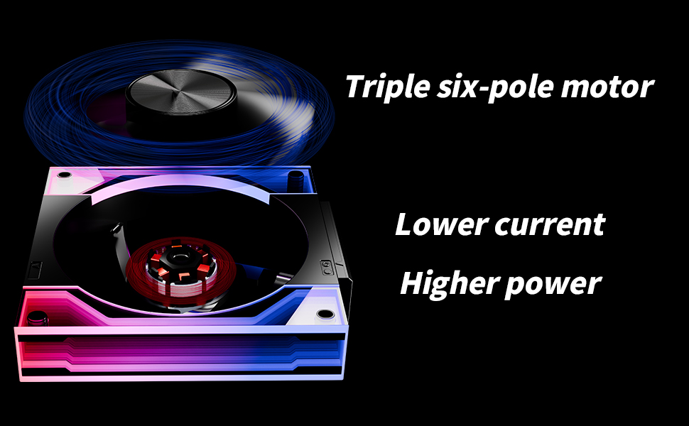 Jungle Leopard Interstellar V3 CPU Building Block Fan 120mm Forward And ...