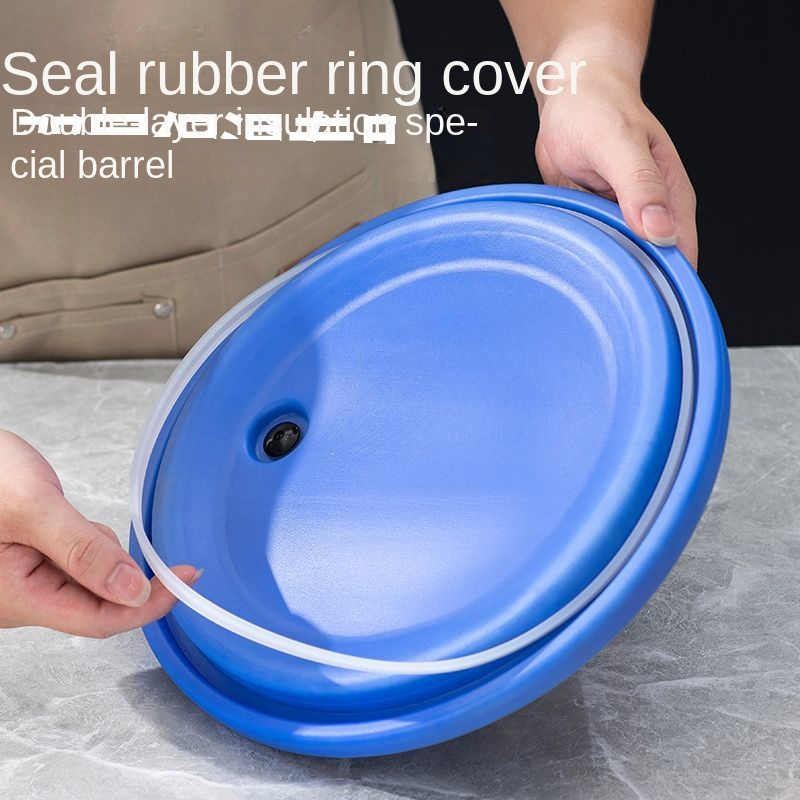 Insulation Bucket Commercial Large-Capacity Rice Bucket Stainless Steel ...