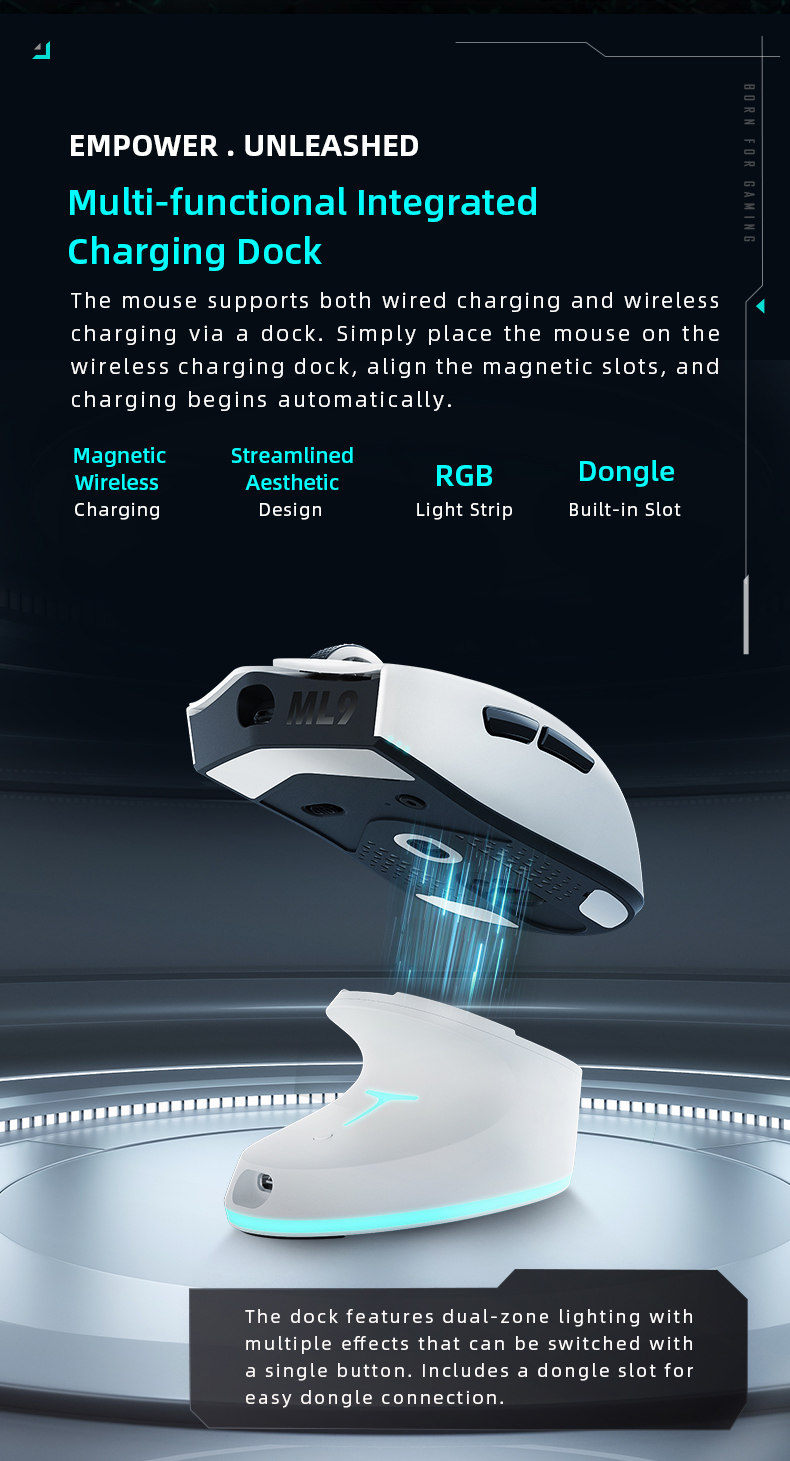 Thunderobot ML9mini NearLink Edition Tri-mode Wireless Gaming Mouse ... Thunderobot ML9mini NearLink Edition Tri-mode Wireless Gaming Mouse ...