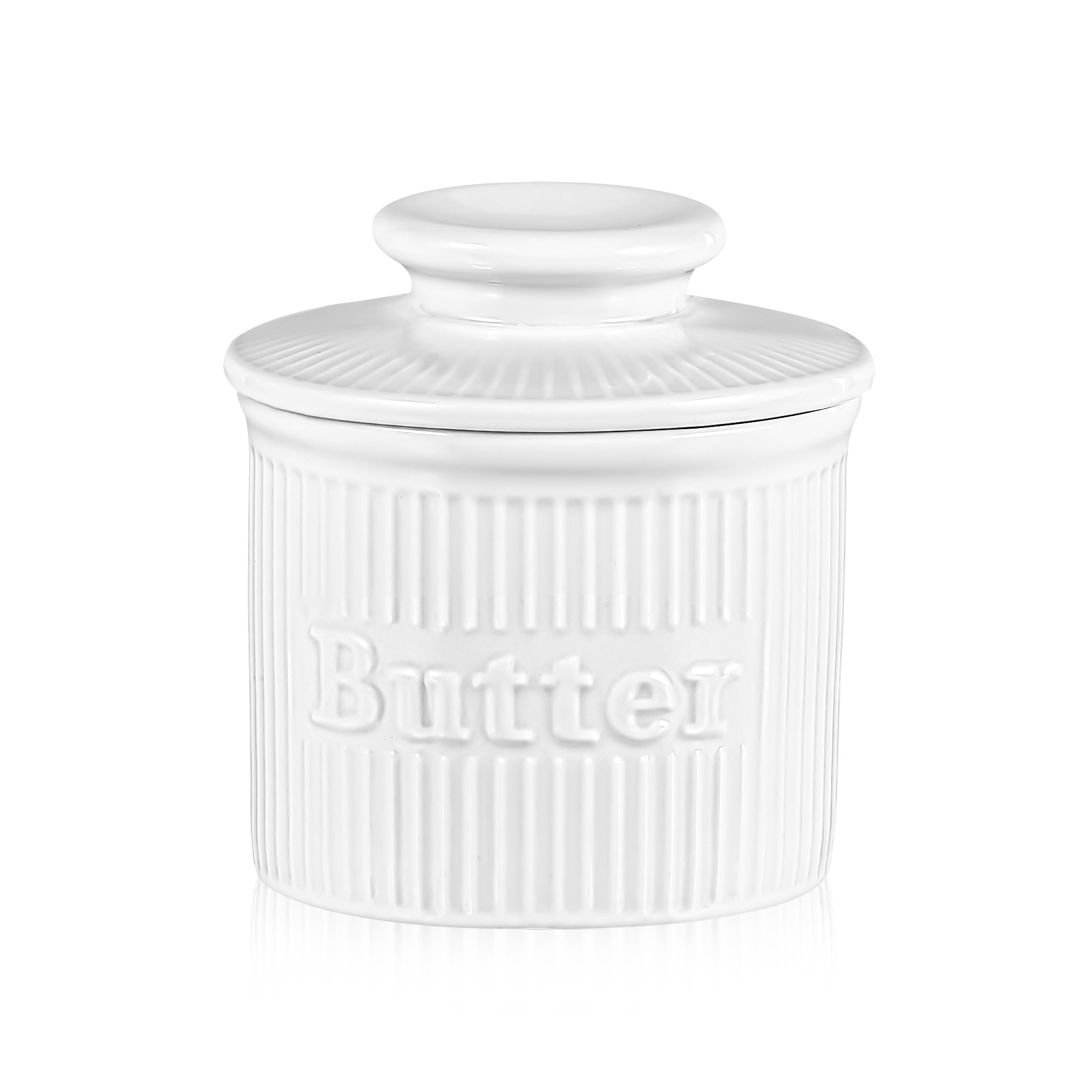 fMBB Ceramic Butter Bell Butter Keeper Creative Western Style Butter ...