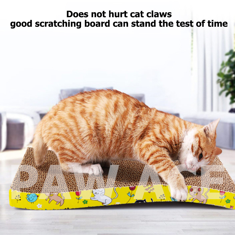 Cat Scratches kitten Scratching Cardboard High-density Corrugated paper ...