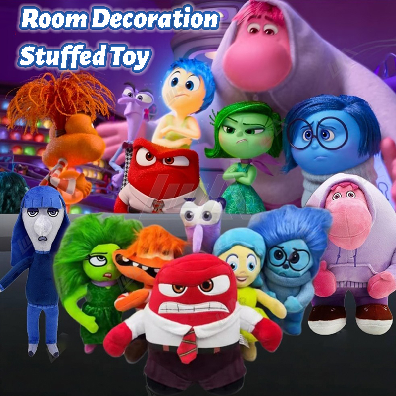 Stuffed Toy Room Decoration Plush Toy Inside Out 2 Cartoon Big Stuffed ...