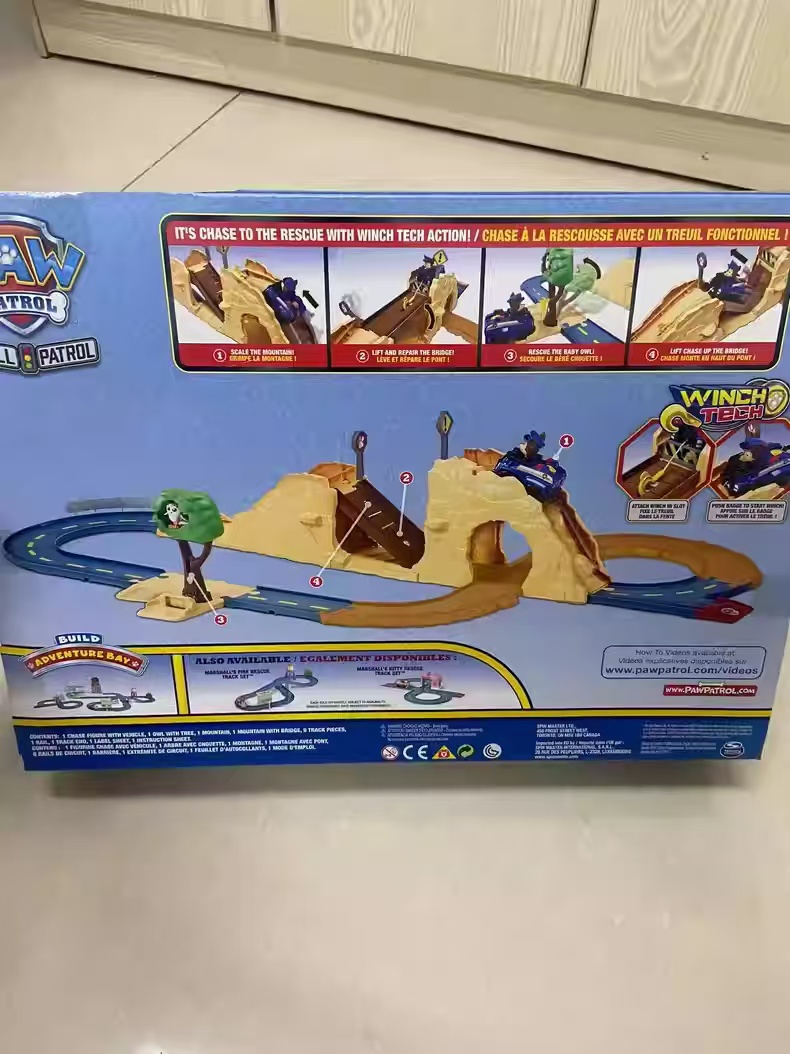 Paw Patrol Roll Patrol – Chase’s Off-Road Rescue Playset with Exclusive ...