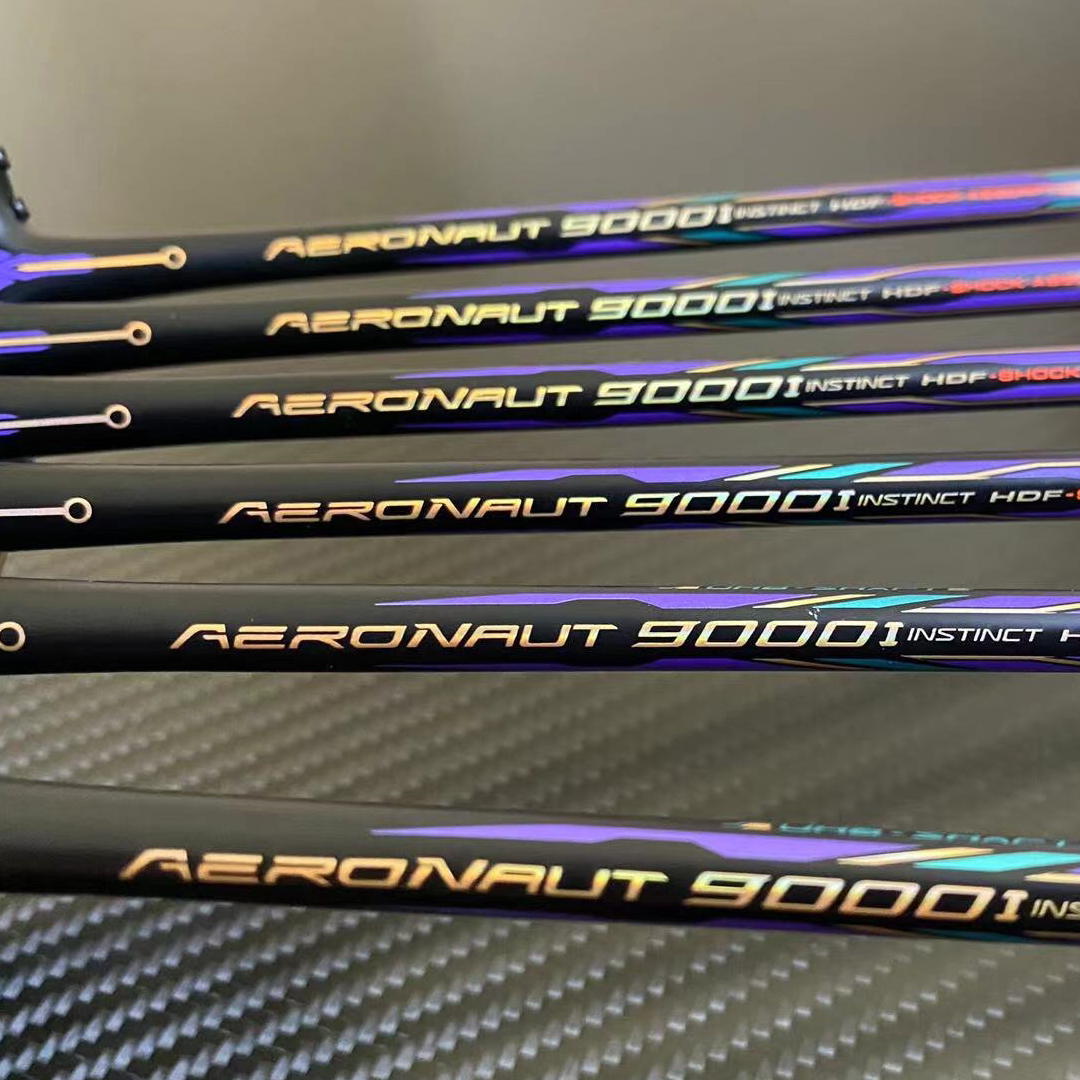 【Ready Stock】Li Ning Badminton Racket AERONAUT 9000I Purple Gold Ultra ...