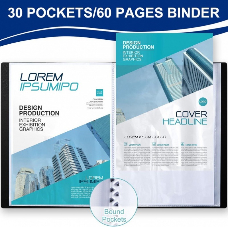 Clear Book Long Clear Folder Expanding File Folder with Clear Sheet ...