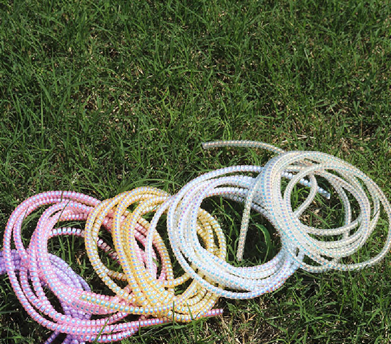 1.6m laser Mobile Phone Data Cable Protection Rope Cable Fashion ...