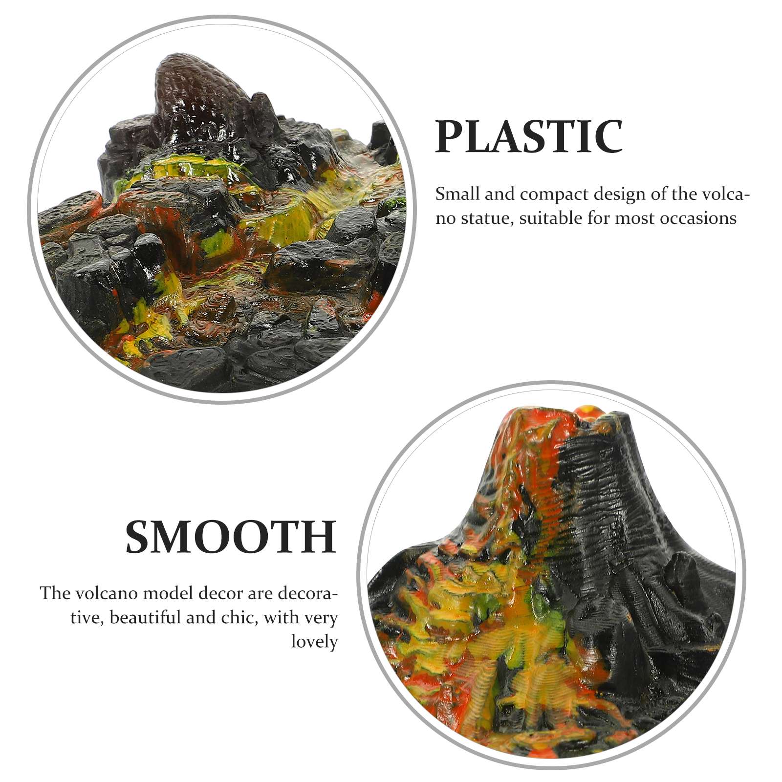 [Ready Stock] 4pcs Simulated Volcano Model Toy for Children Fake ...